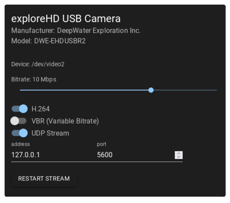 exploreHD 3.0 (400m) Underwater ROV/AUV USB Machine Vision Camera ...